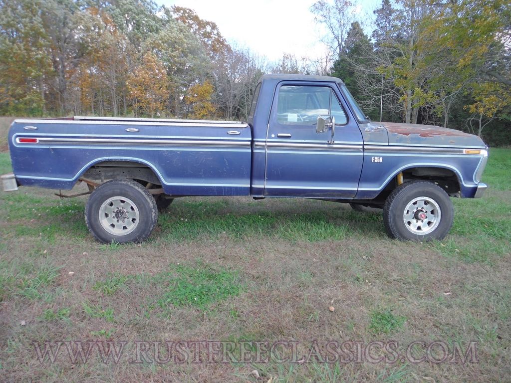 1973 F250 Highboy 360 4 speed Custom Blue